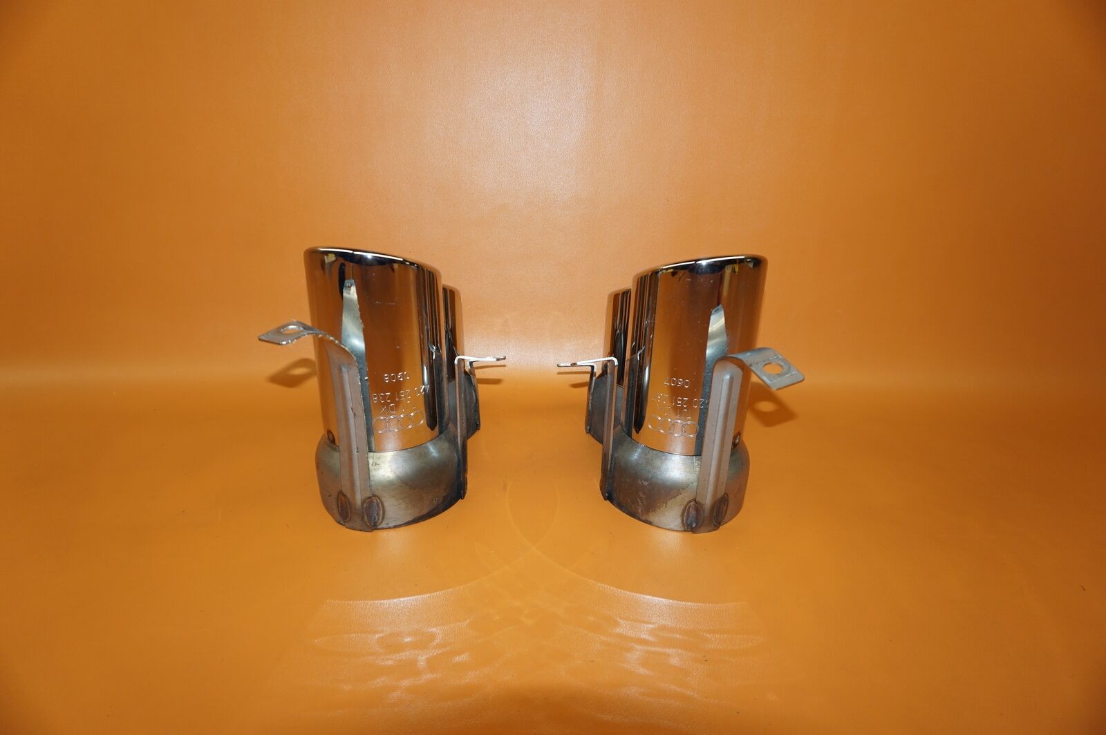 AUDI R8 EXHAUST TAIL PIPE TIP LEFT RIGHT 2008 2009 2010 2011 2012 V8 ...