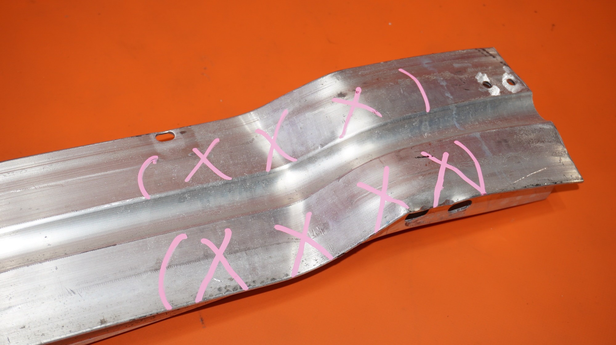 AUDI Q5 REINFORCEMENT FRONT 2013 2014 2015 2016 8R0807113B BENT OEM