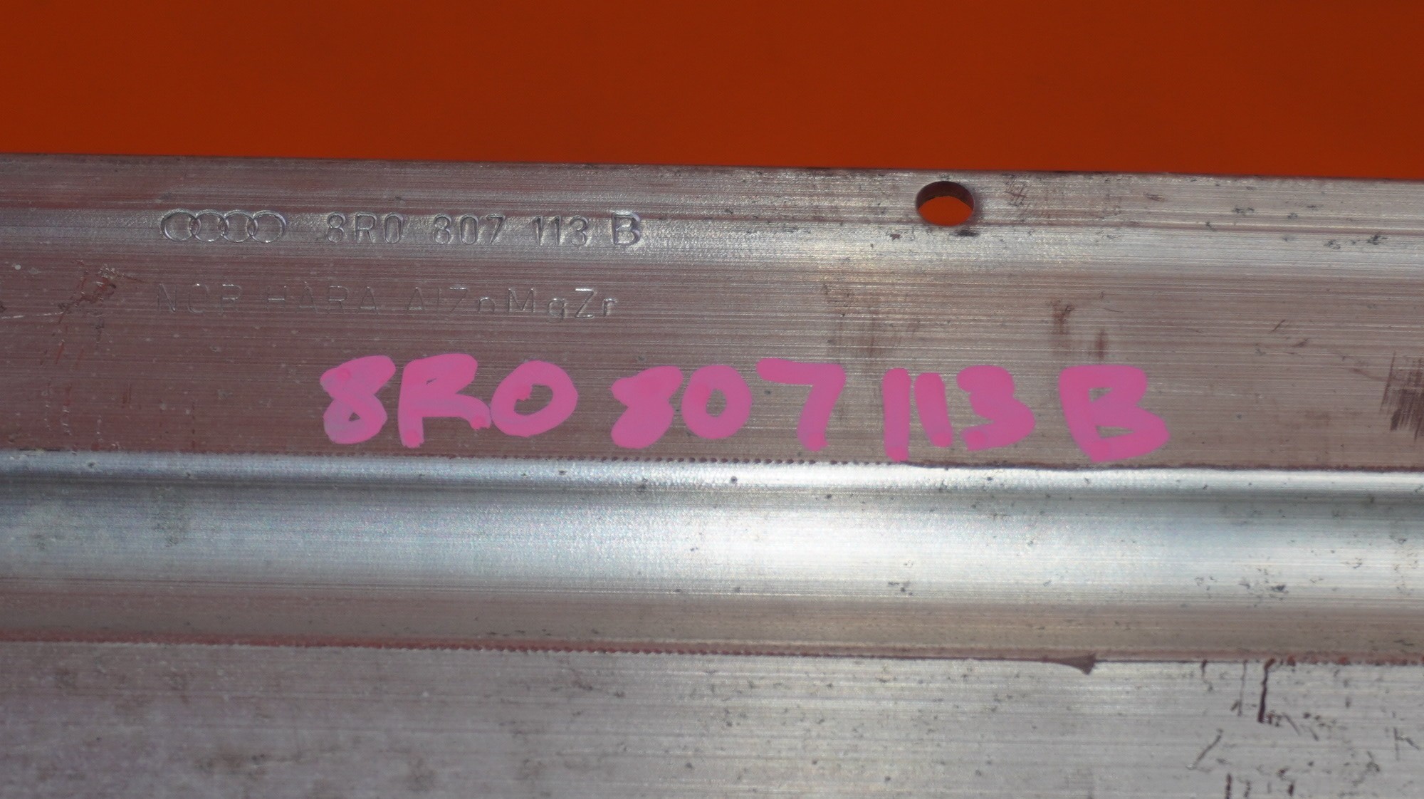 AUDI Q5 REINFORCEMENT FRONT 2013 2014 2015 2016 8R0807113B BENT OEM