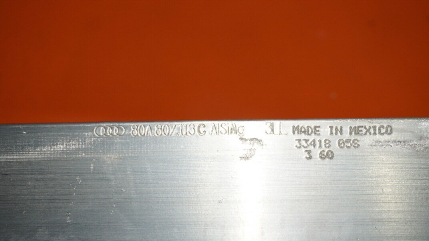 AUDI Q5 REINFORCEMENT FRONT 2018 2019 2020 80A807113C SQ5 OEM