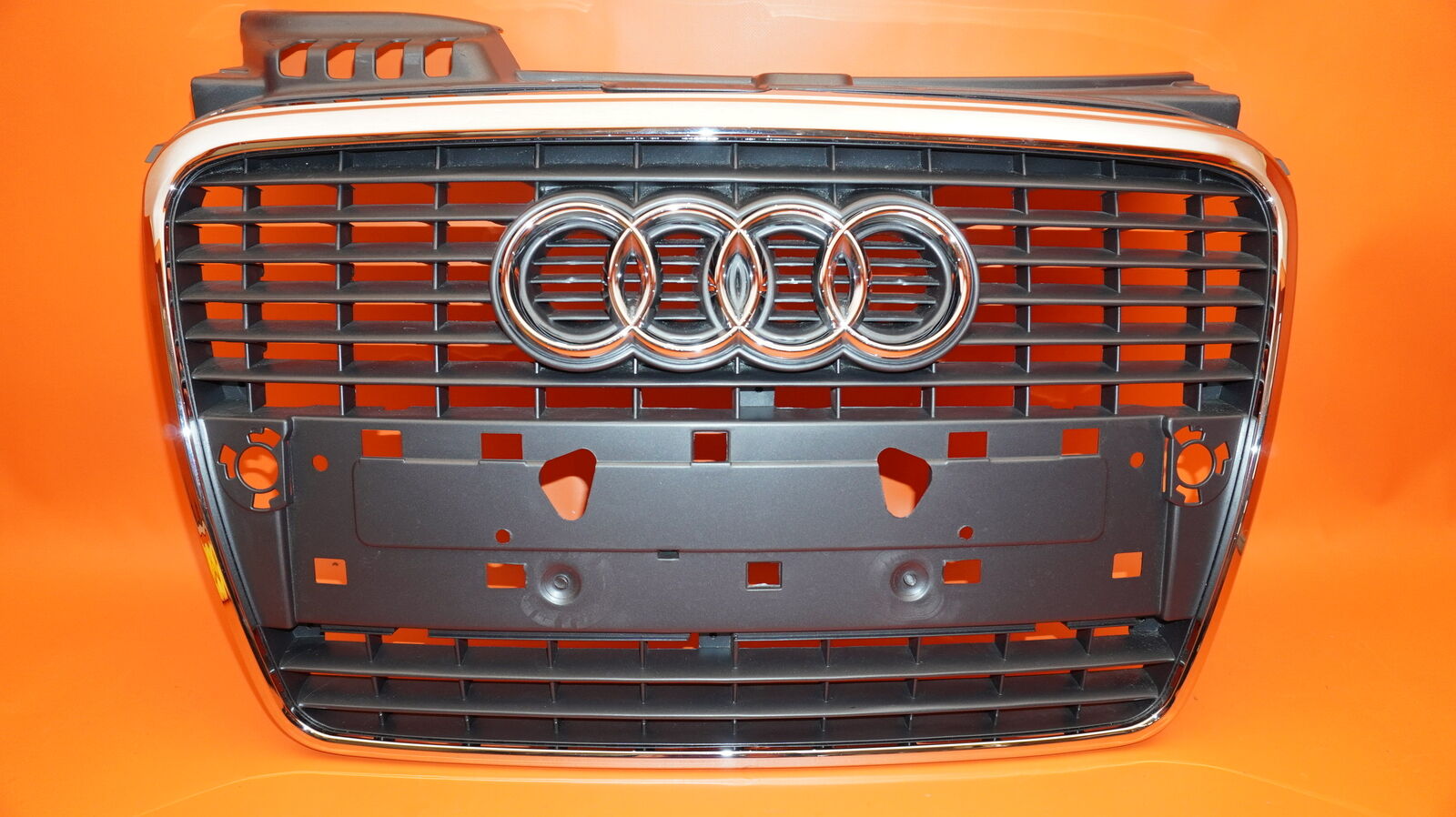 AUDI A4 GRILLE 2005 2006 2007 2008 AFTERMARKET GRAY AD07015GA OEM