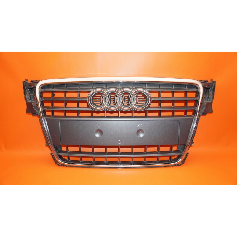 AUDI A4 GRILLE 2009 2010 2011 2012 GRAY 8K0853651 OEM