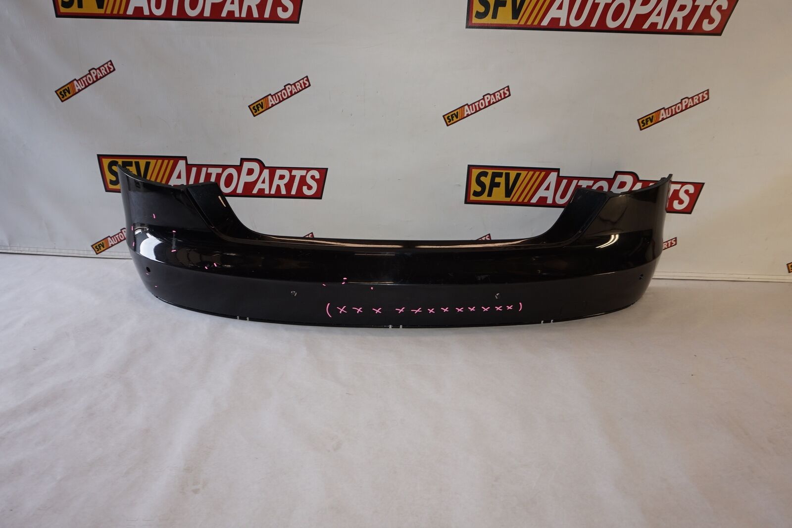 AUDI S8 REAR BUMPER 2015 2016 4H0 807 511 K BLACK OEM