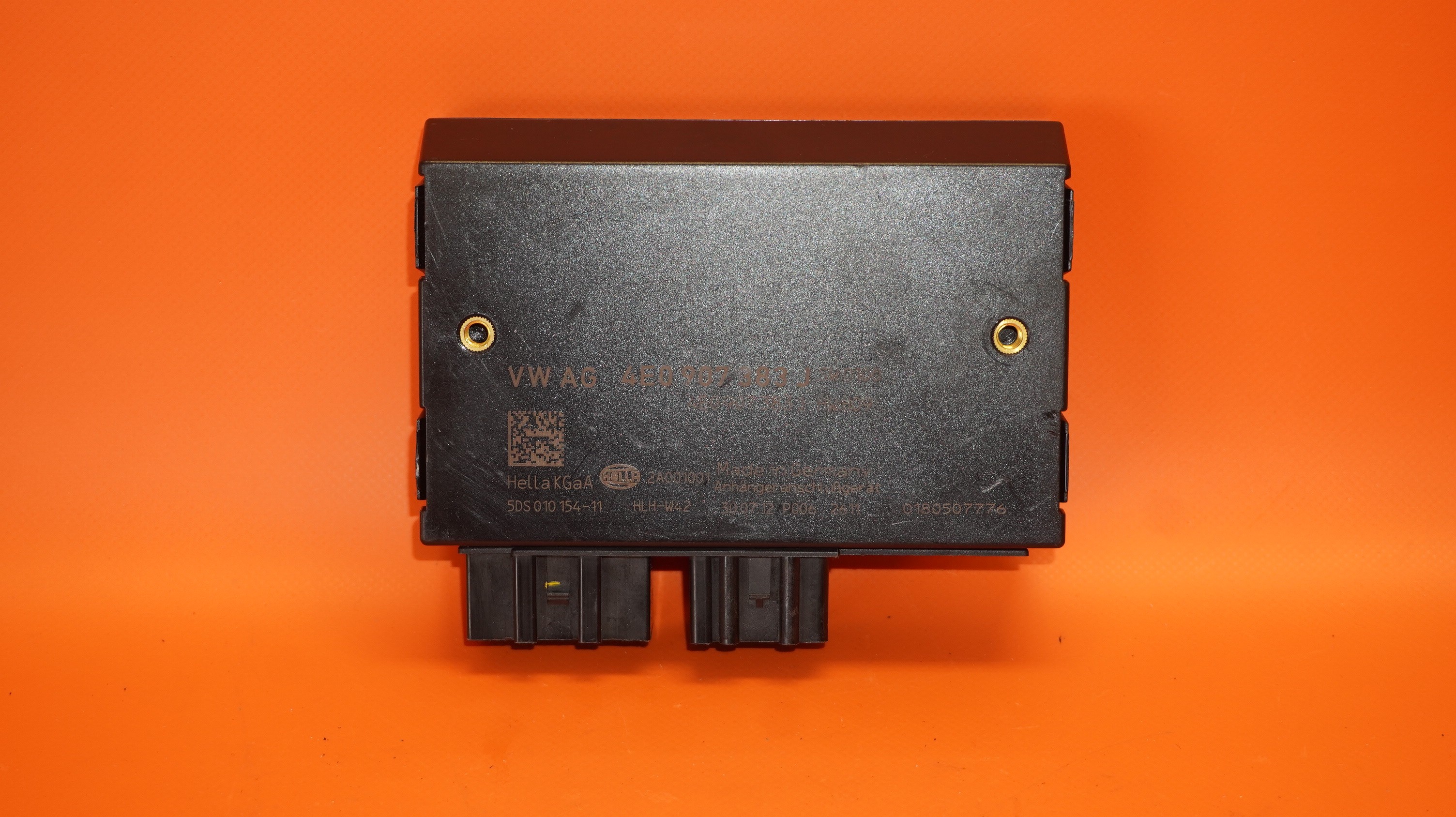 AUDI A8 CONTROL MODULE 2004 2005 2006 2007 2008 4E0907383J OEM