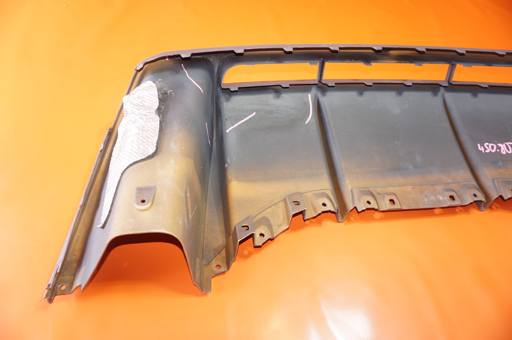 AUDI R8 REAR DIFFUSER VALANCE 2016 2017 2018 2019 4S0807521A V10 OEM