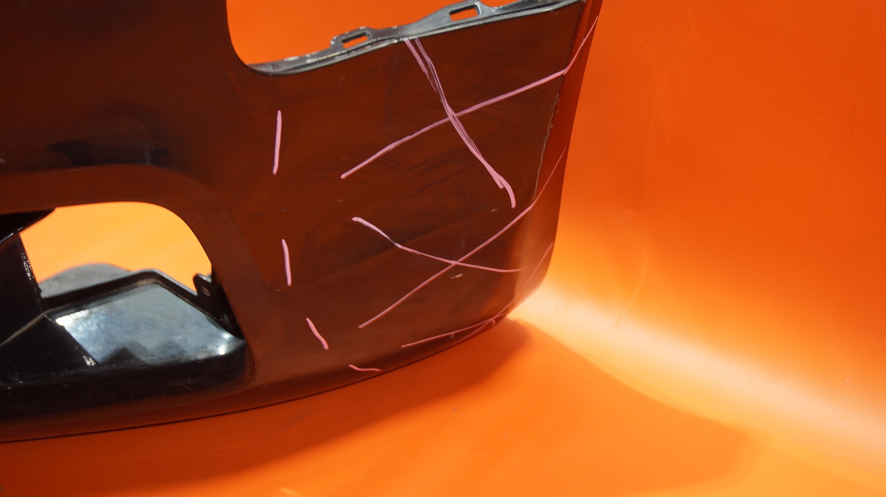 AUDI A5 FRONT BUMPER 2009 2010 2011 2012 S LINE 8T0 807 437 D BLACK