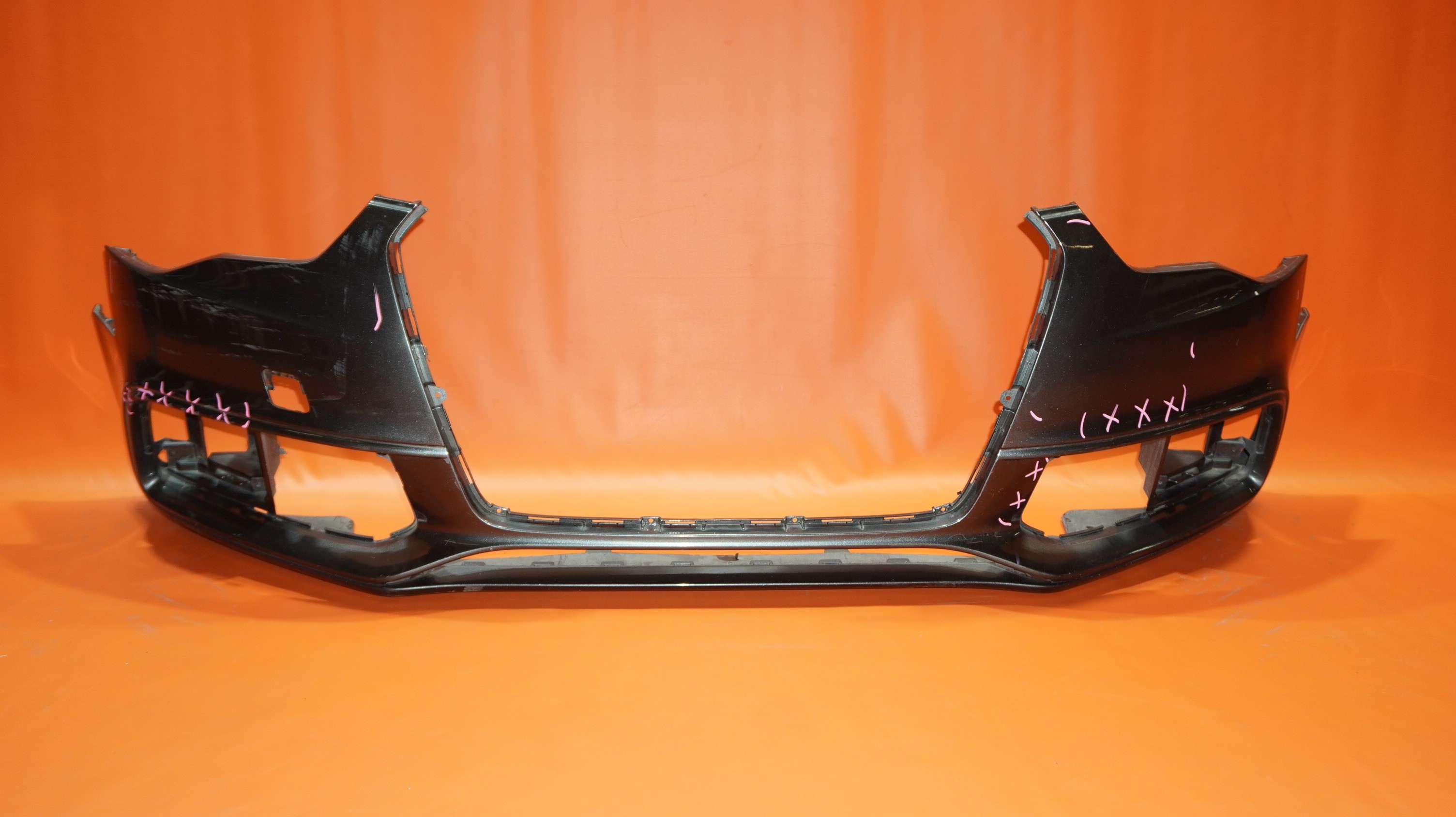 AUDI A5 FRONT BUMPER 2013 2014 2015 8T0807437AM S-LINE GRAY OEM