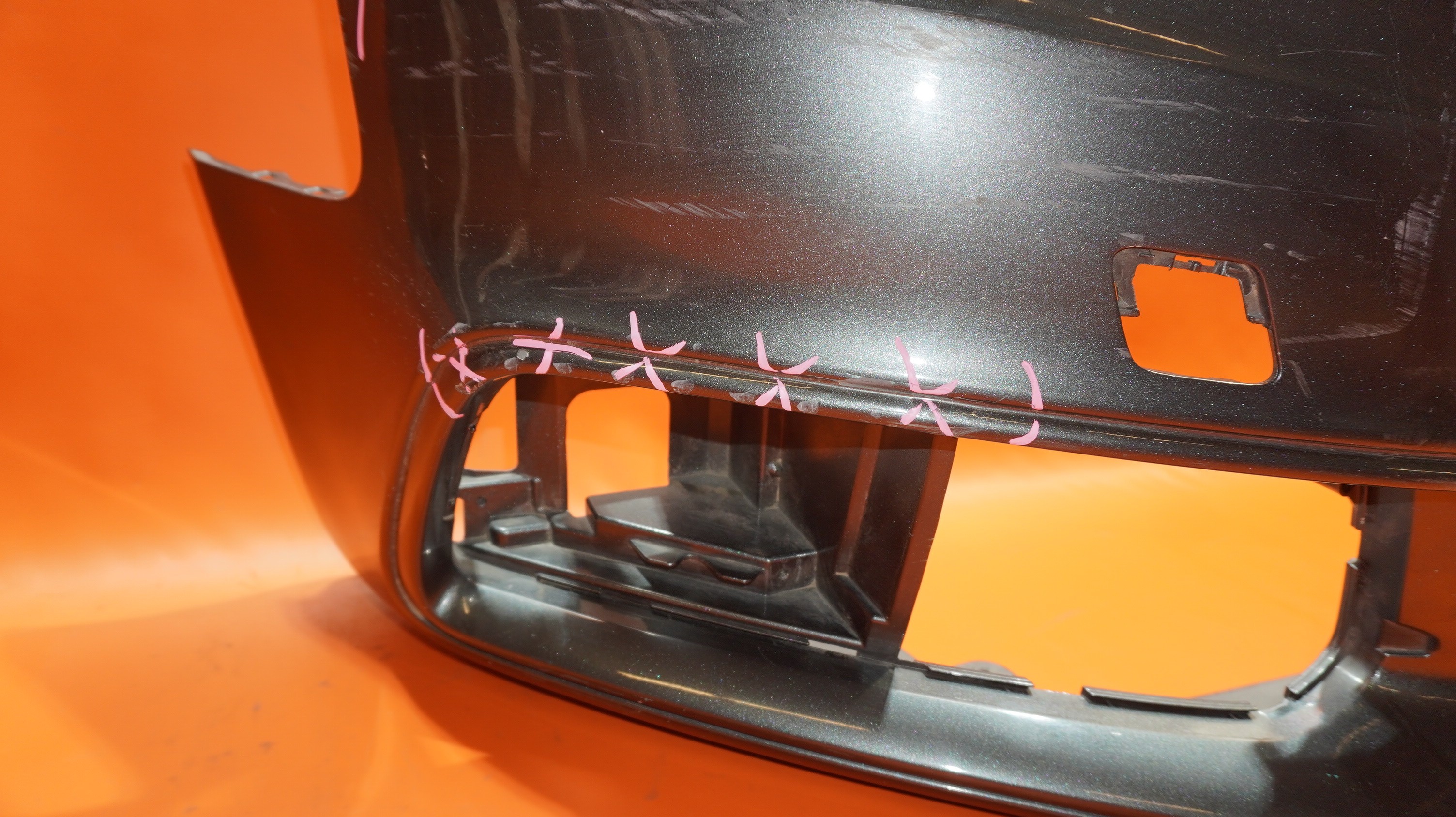 AUDI A5 FRONT BUMPER 2013 2014 2015 8T0807437AM S-LINE GRAY OEM