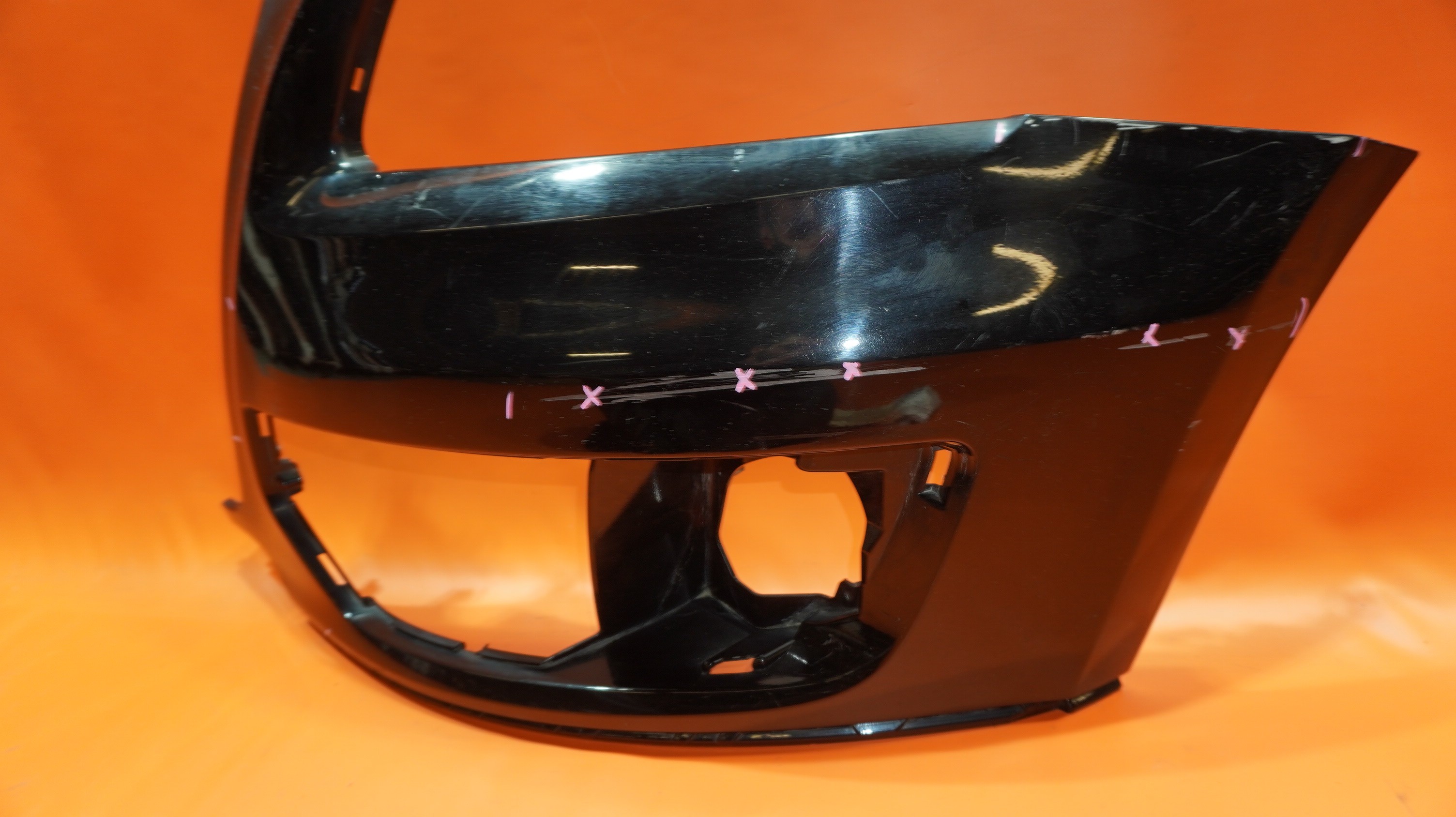 AUDI Q5 FRONT BUMPER LEFT DRIVER COVER 2009 2010 2011 2012 BLACK