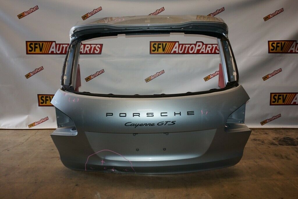 PORSCHE CAYENNE LIFT GATE 2015 2016 SILVER