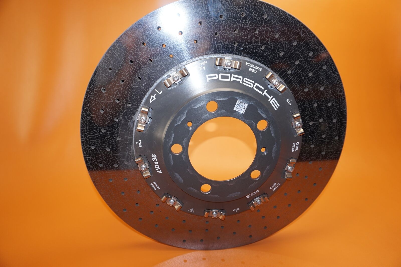 PORSCHE CARRERA 911 TURBO ROTOR LEFT CERAMIC DISK 2014 2015 2016 2017