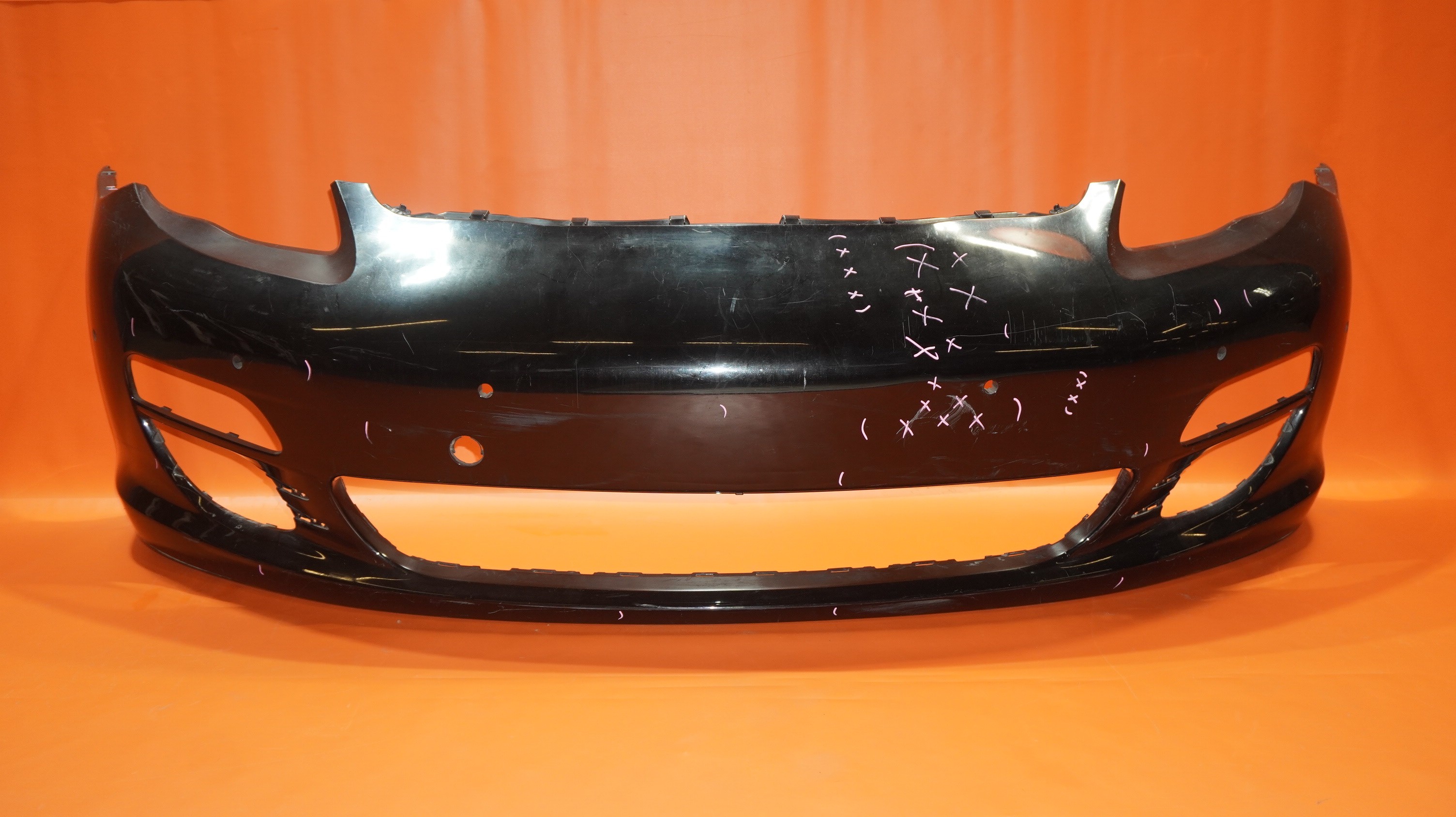 PORSCHE PANAMERA FRONT BUMPER 2010 2011 2012 2013 BLACK 970 505 311 00