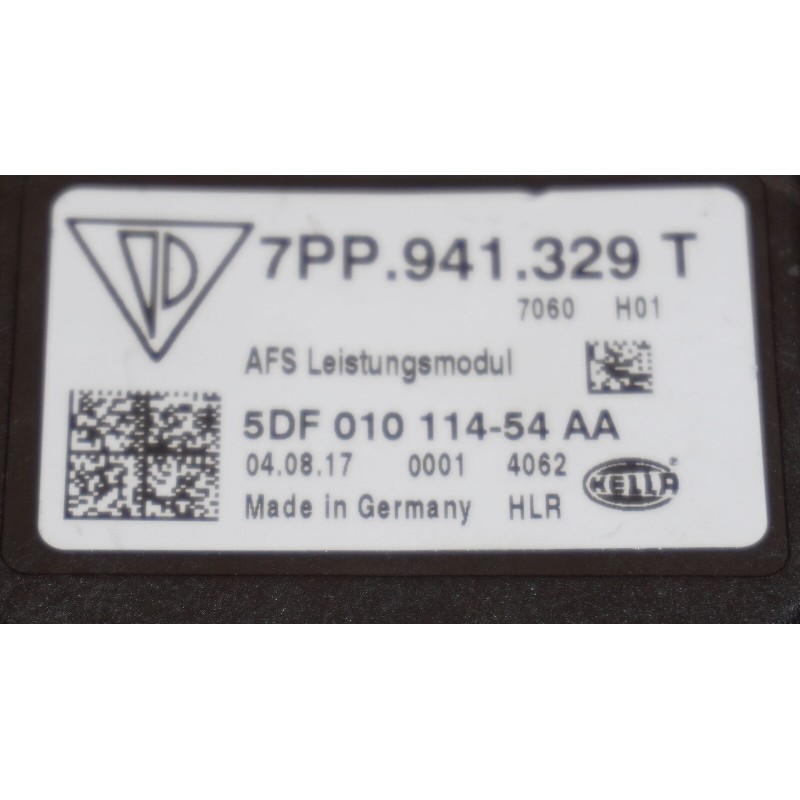 PORSCHE MACAN CONTROL MODULE HEADLIGHT UNIT XENON 2015 2016 2017 7PP ...