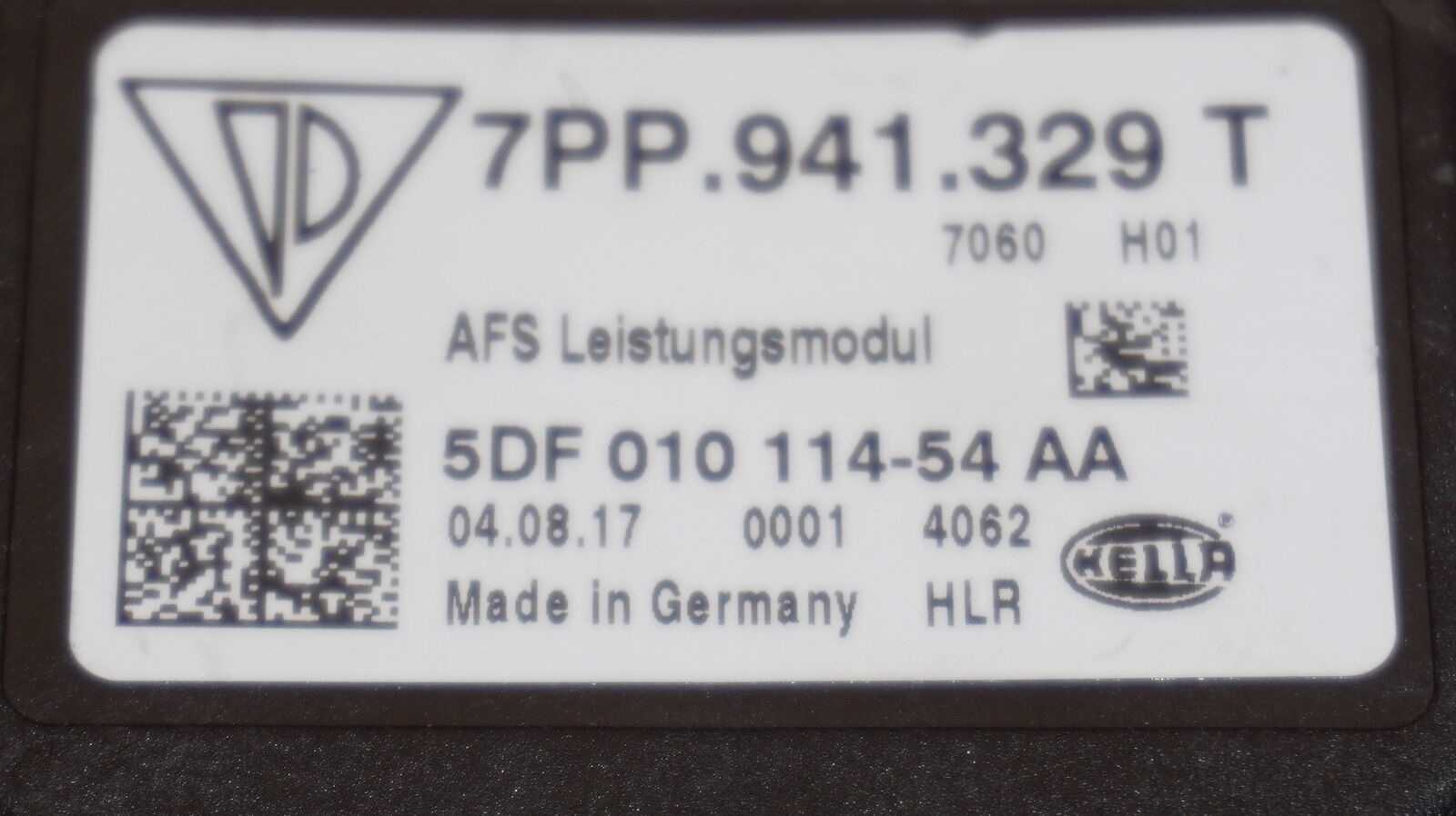 PORSCHE MACAN CONTROL MODULE HEADLIGHT UNIT XENON 2015 2016 2017 7PP ...