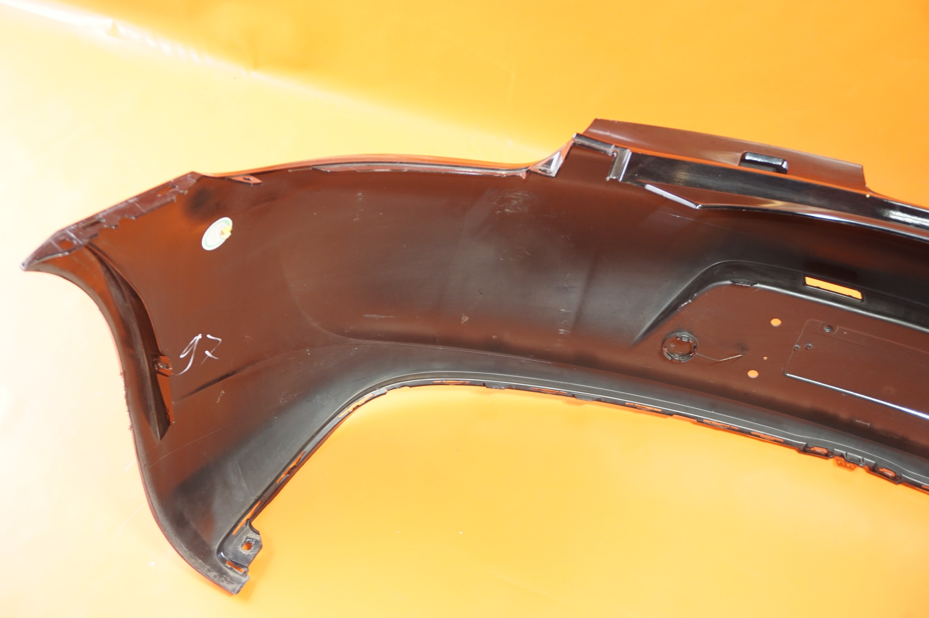 PORSCHE BOXSTER S REAR BUMPER 2013 2014 2015 98150541104 BLACK OEM