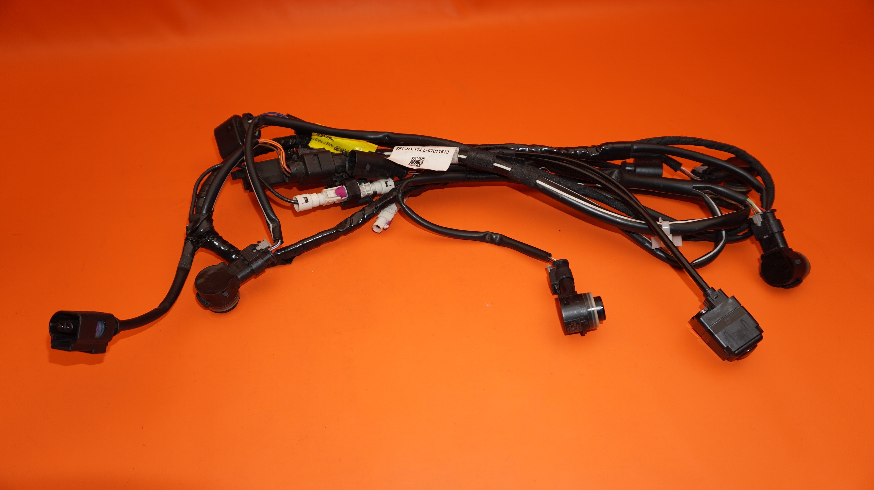 PORSCHE 911 CARRERA WIRE HARNESS REAR BUMPER CAMERA 2017 2018 2019