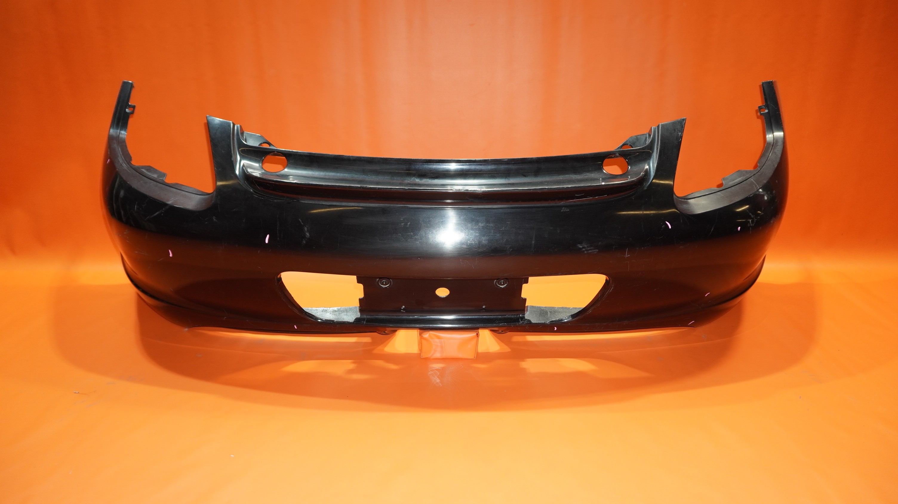 PORSCHE CAYMAN S REAR BUMPER 2006 2007 2008 98750541104 BLACK OEM