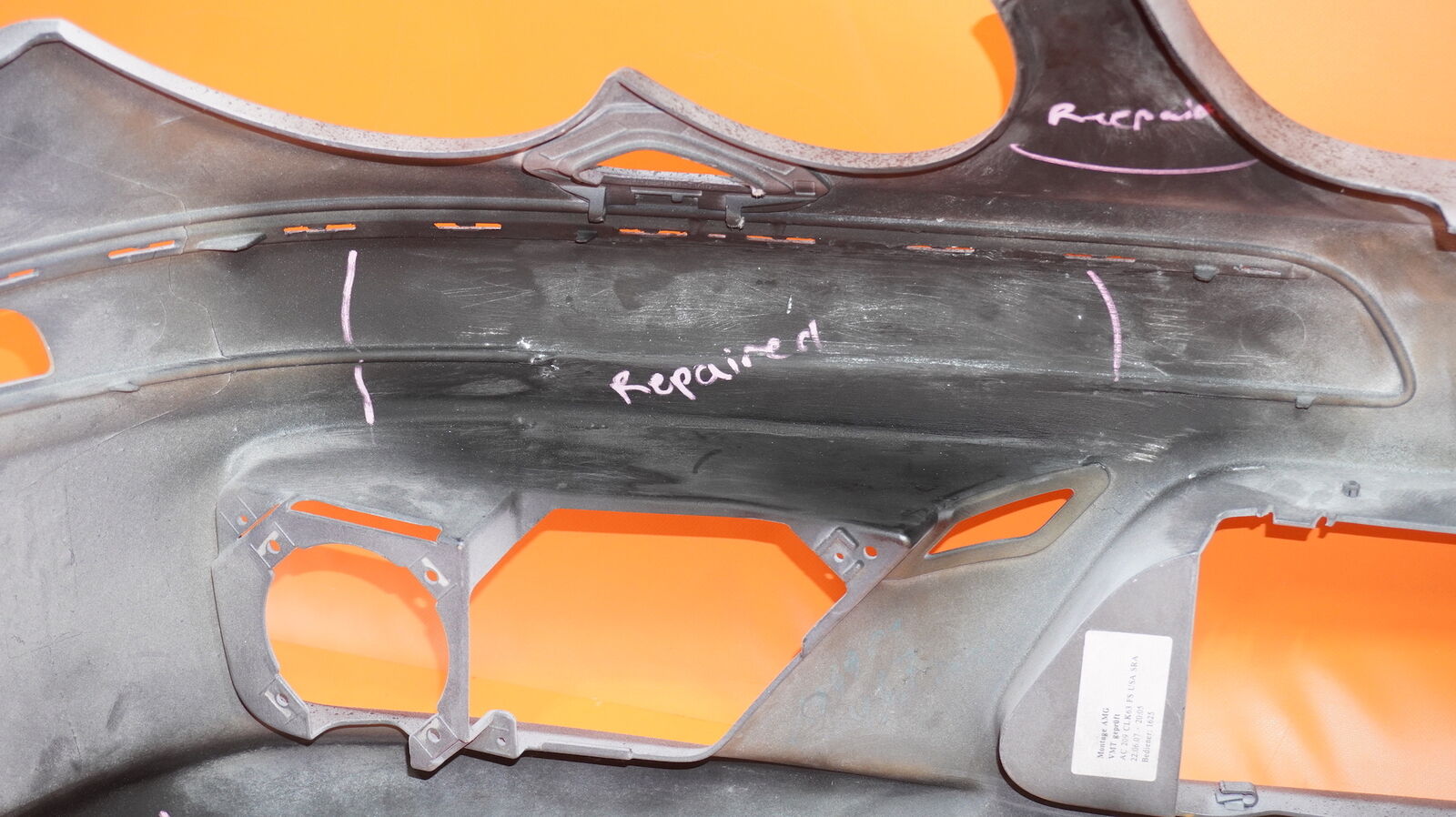 MERCEDES BENZ CLK63 FRONT BUMPER AMG 2007 2008 2009