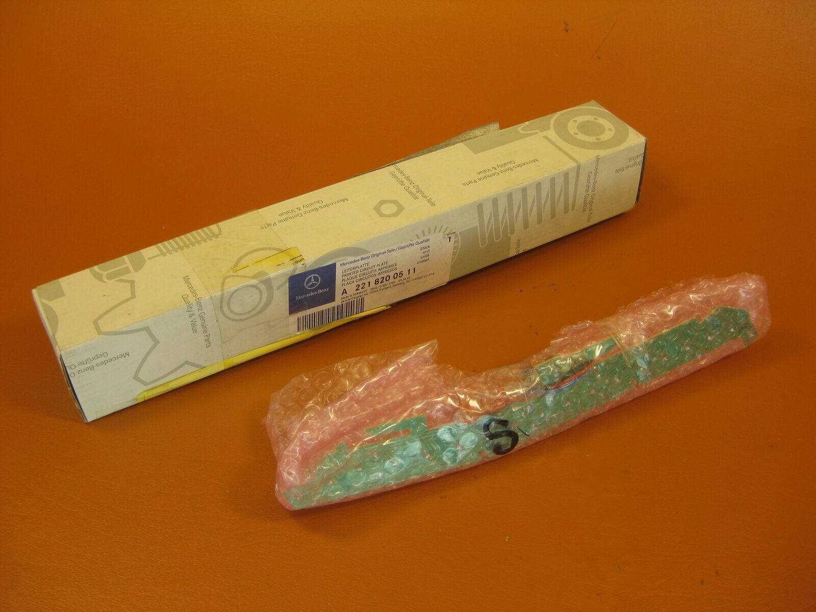 MERCEDES BENZ S550 TAIL LIGHT CIRCUIT BOARD LEFT 2007-2009