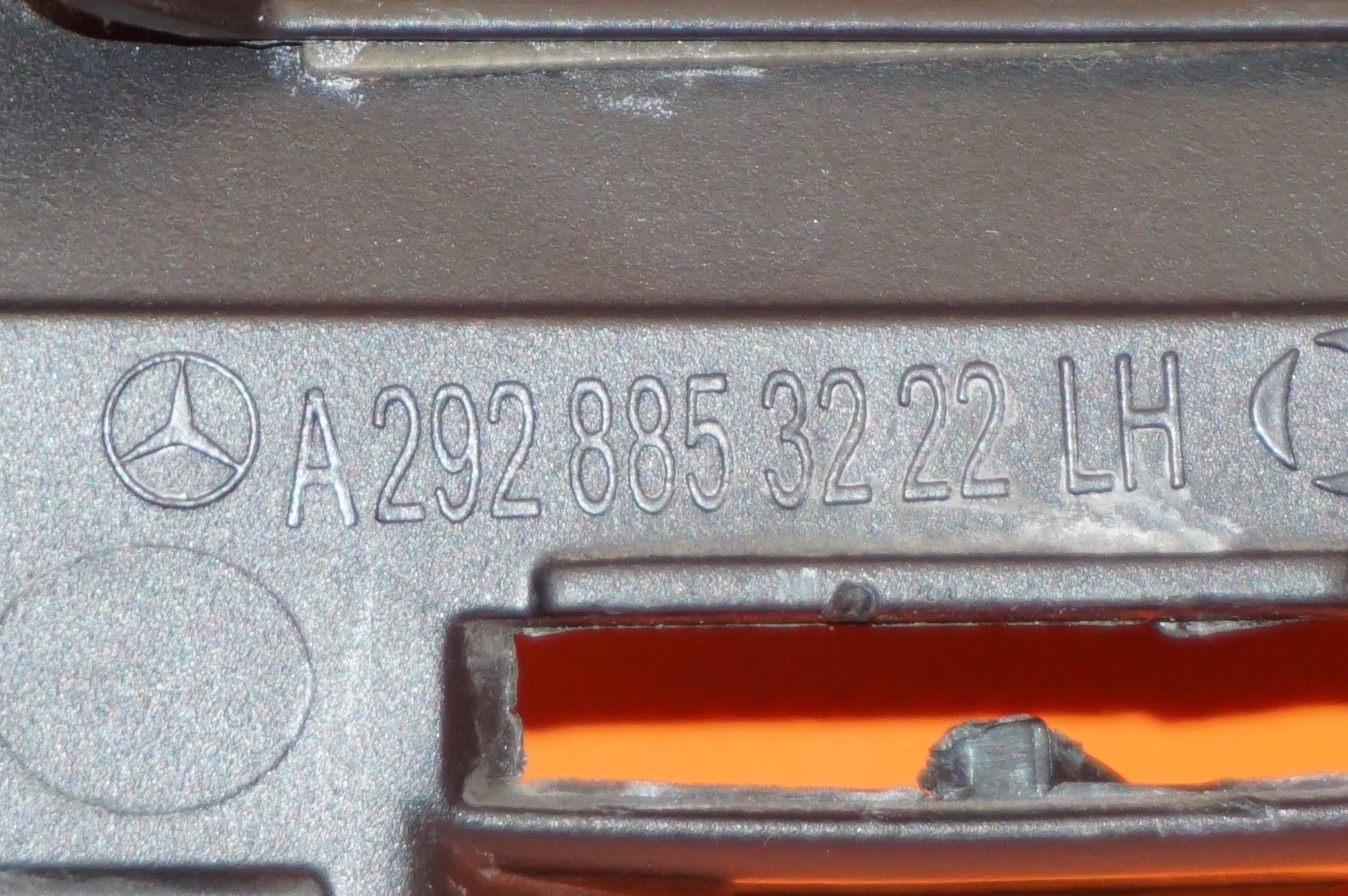 MERCEDES GLE63 COUPE LOWER GRILLE LEFT DRIVER 2016 2017 2018 2019 ...