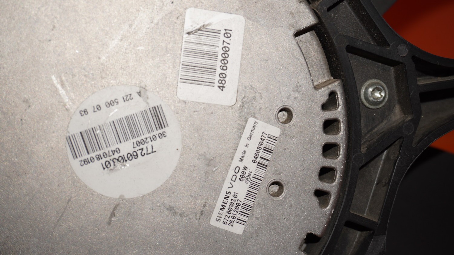 MERCEDES BENZ ML350 COOLING FAN 2012 2013 2014 2015 2016 A0999060700 ...