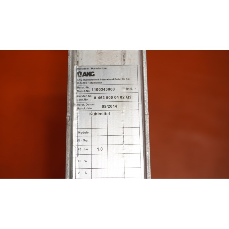 MERCEDES BENZ G63 COOLING RADIATOR 2013 2014 2015 2016 2017 A4635000402 ...