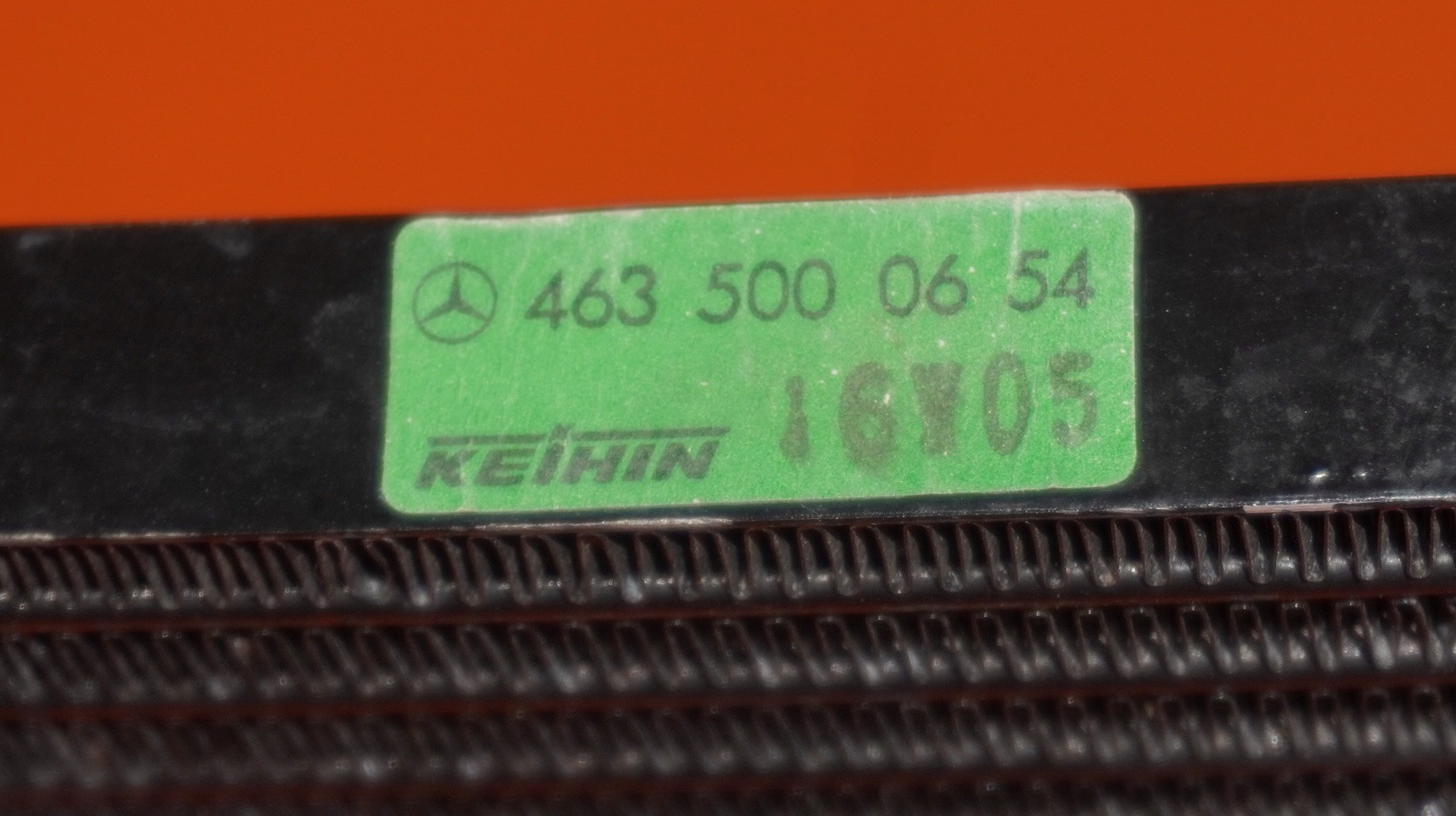 MERCEDES BENZ G550 AC CONDENSER 2009 2010 2011 2012 2013 2014 2015