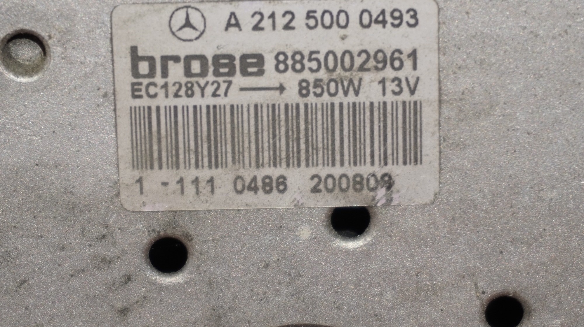 MERCEDES BENZ G63 COOLING FAN 2013 2014 2015 2016 2017 2018