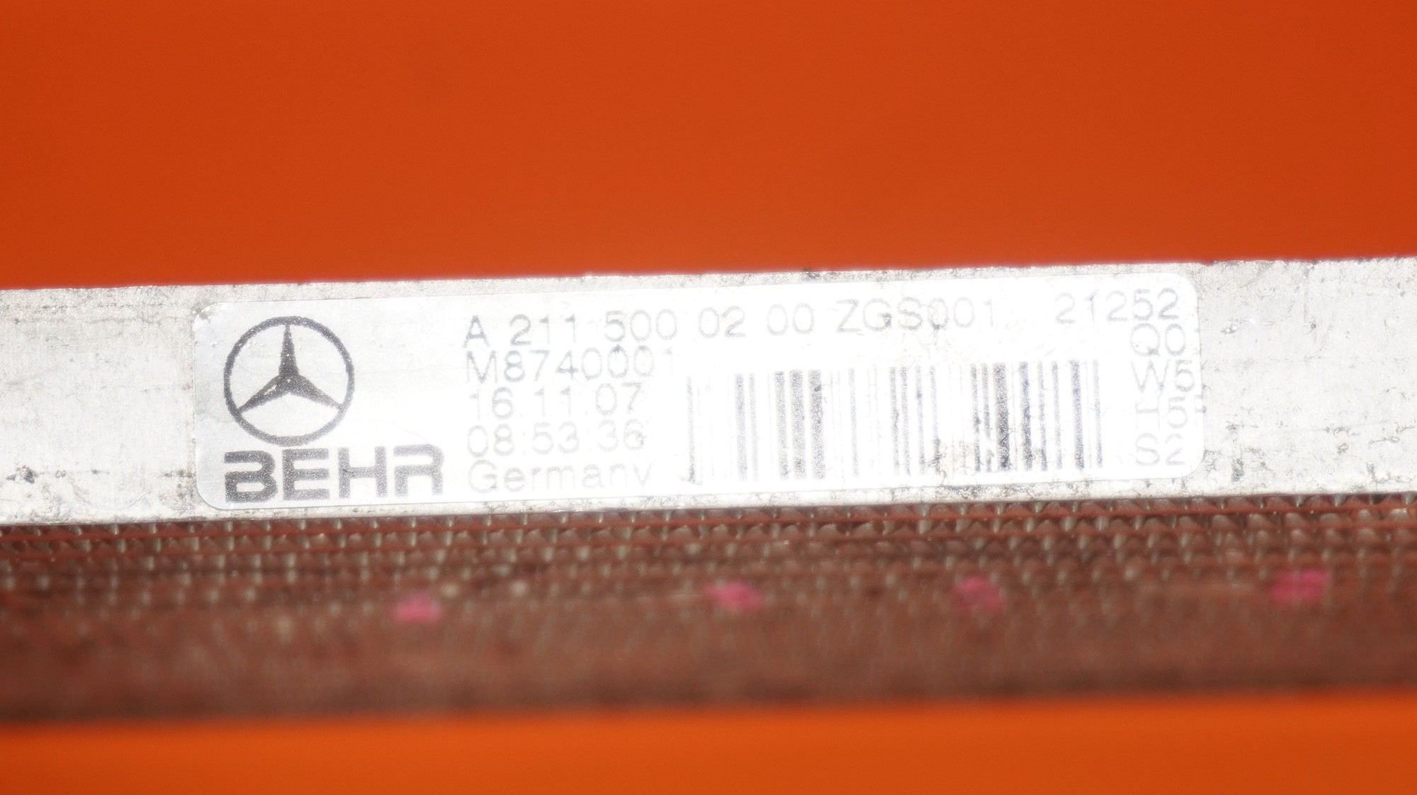 MERCEDES BENZ CLS550 TRANSMISSION OIL COOLER 2007 2008 2009 2010 2011 ...