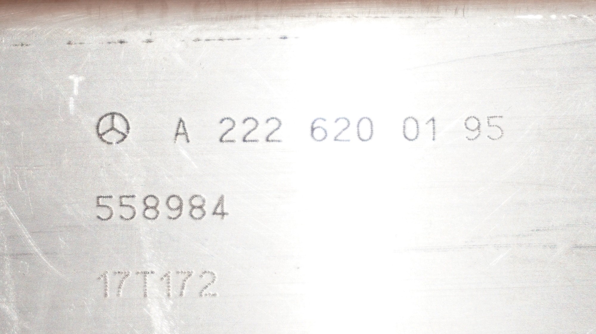 MERCEDES BENZ S550 REINFORCEMENT BRACKET FRONT LEFT AND RIGHT 2014