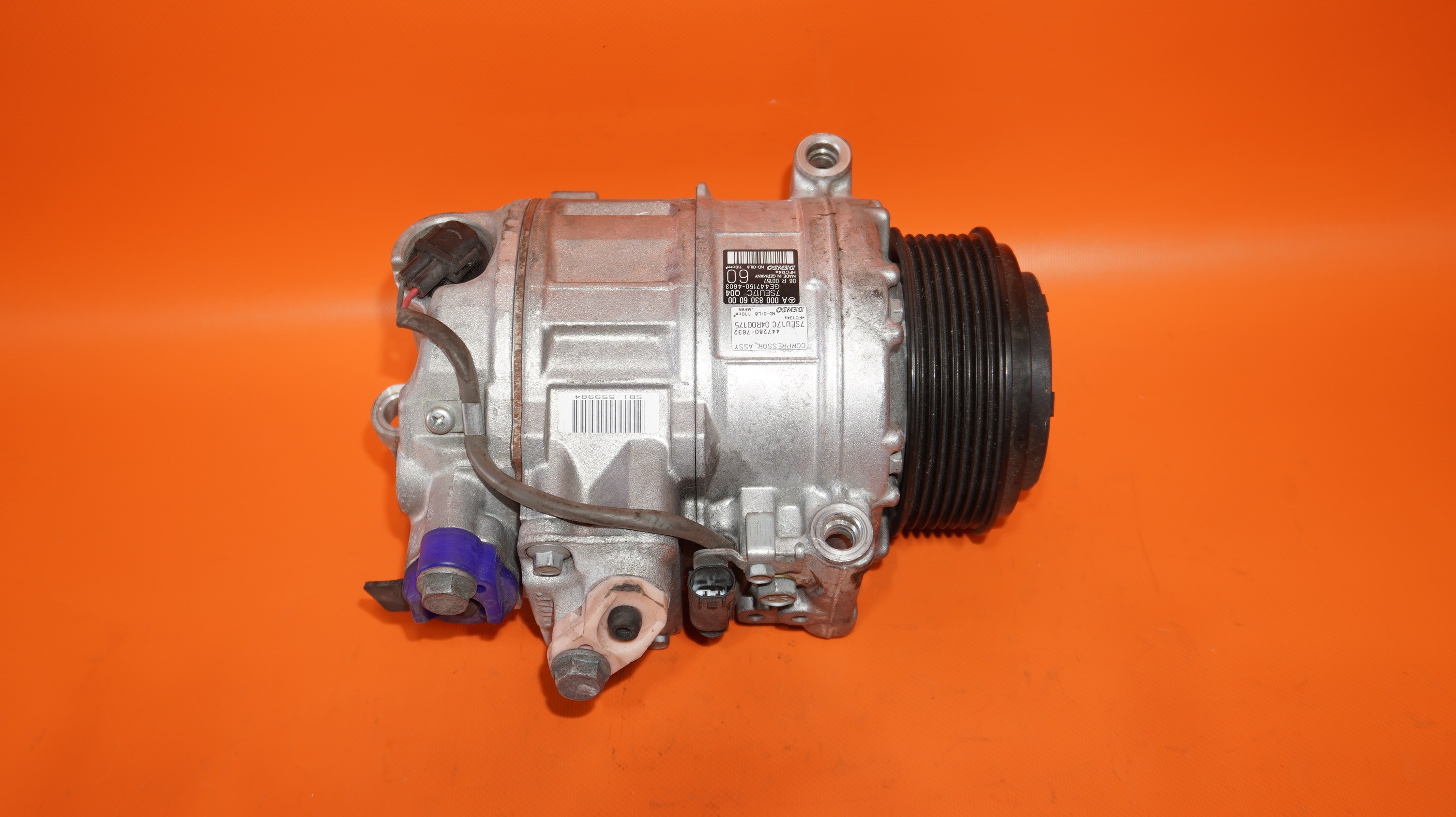 MERCEDES BENZ S65 AC COMPRESSOR 2015 A0008306000 S600 OEM