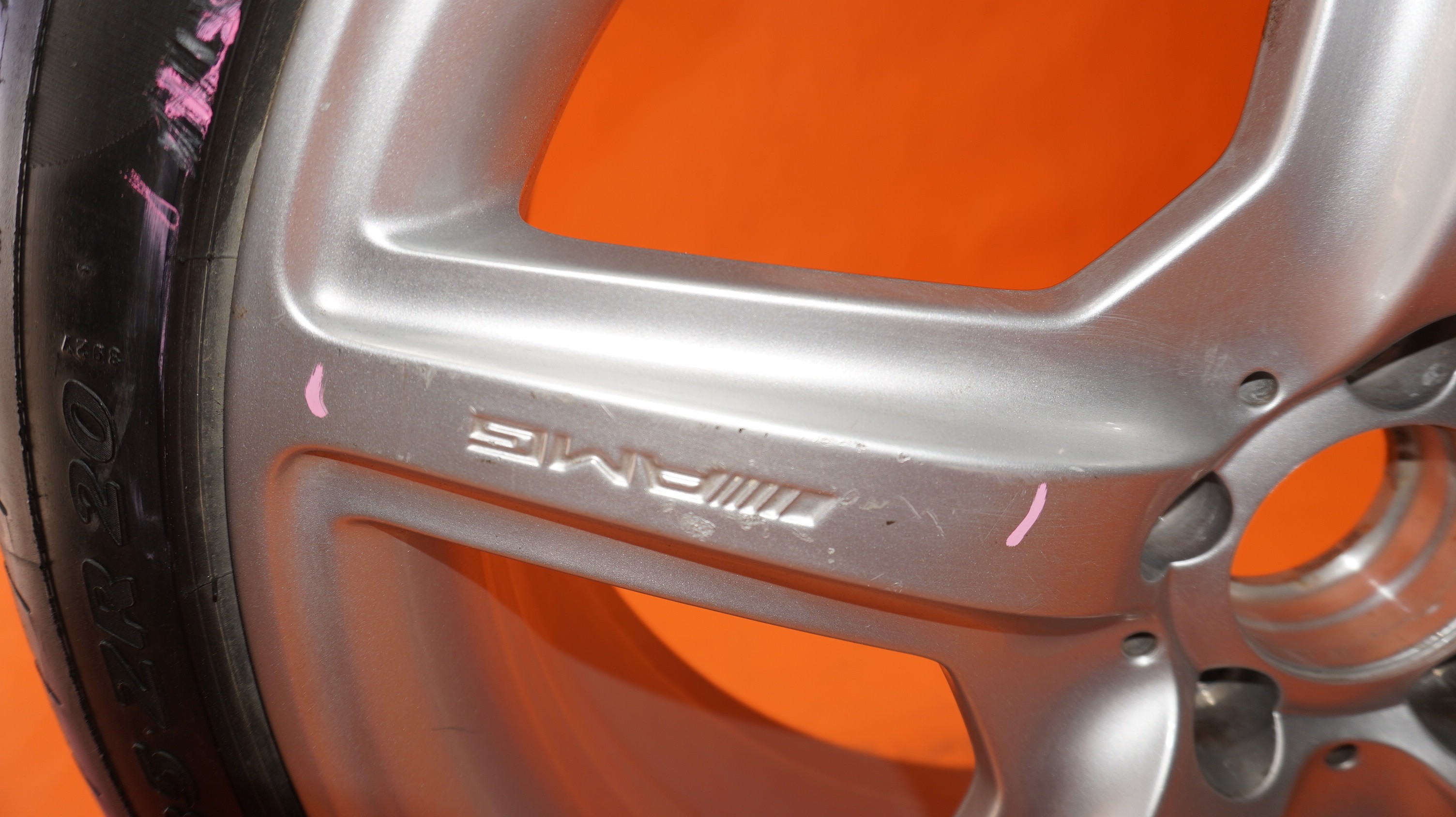 MERCEDES S63 WHEEL 20" AMG RIM FRONT W221 2007 2008 2009 A2214013302 ...