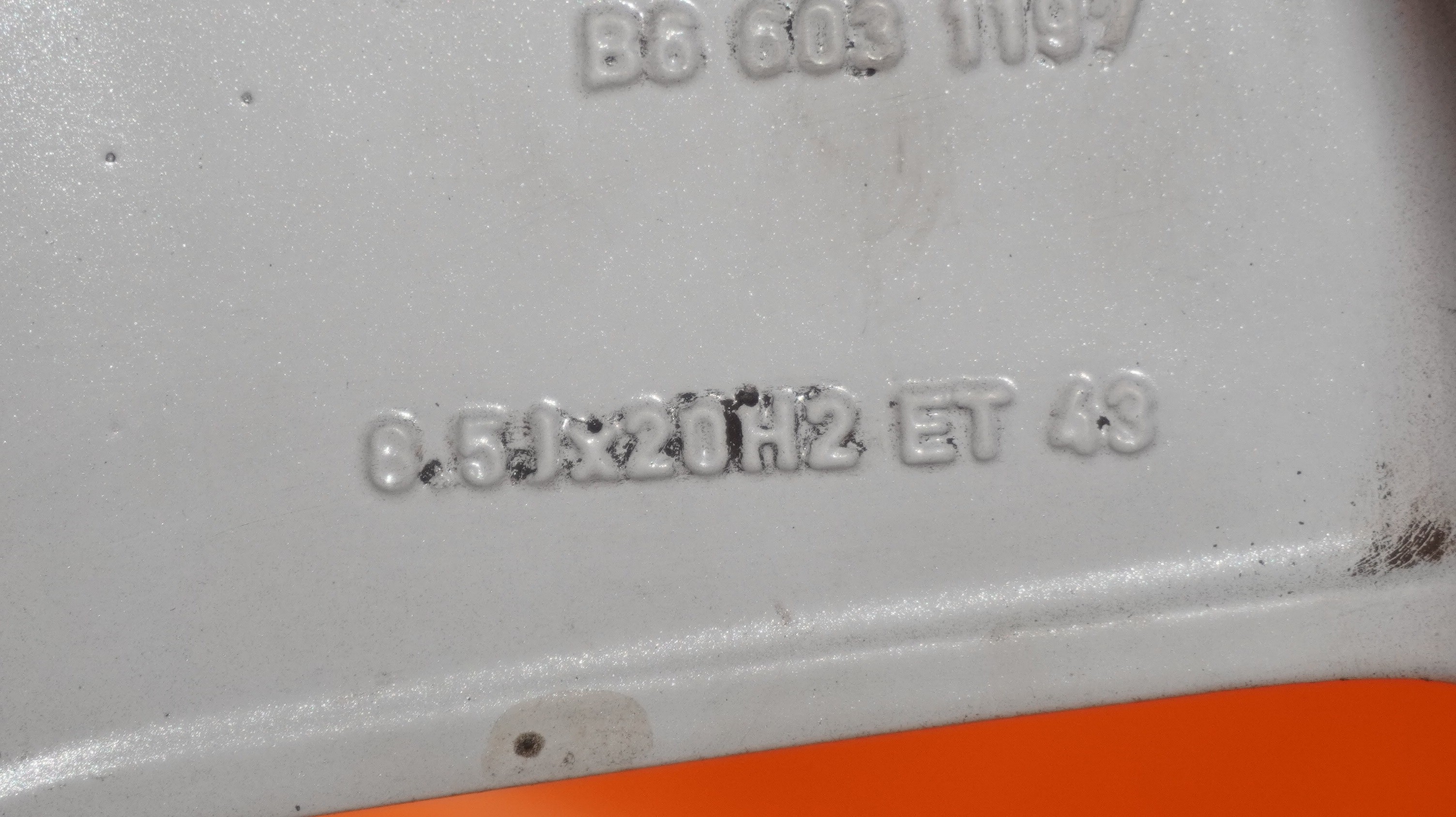 MERCEDES S63 WHEEL 20" AMG RIM FRONT W221 2007 2008 2009 A2214013302 ...