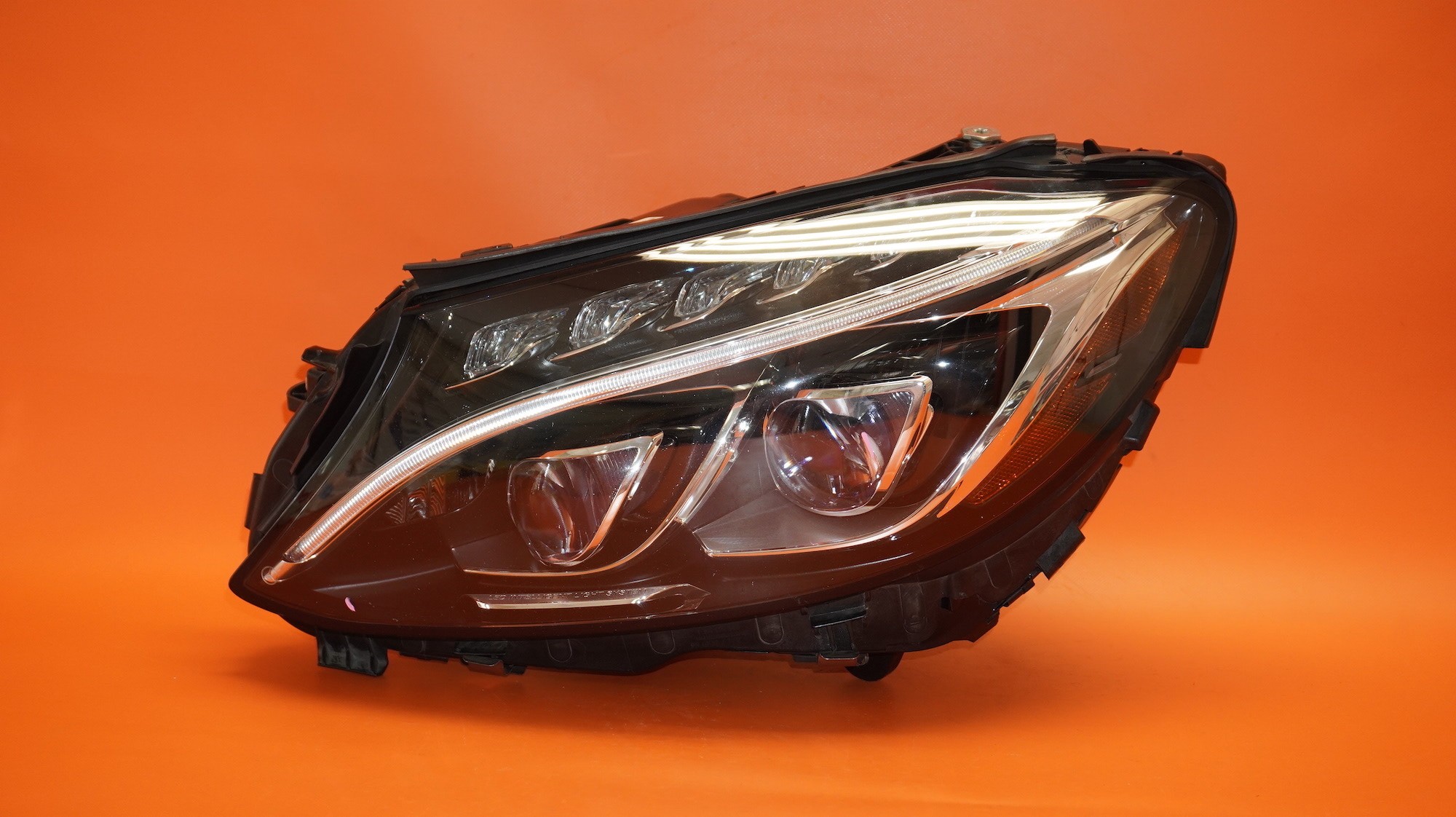 MERCEDES BENZ C63 HEADLIGHT LEFT DRIVER 2015 2016 2017 FULL LED