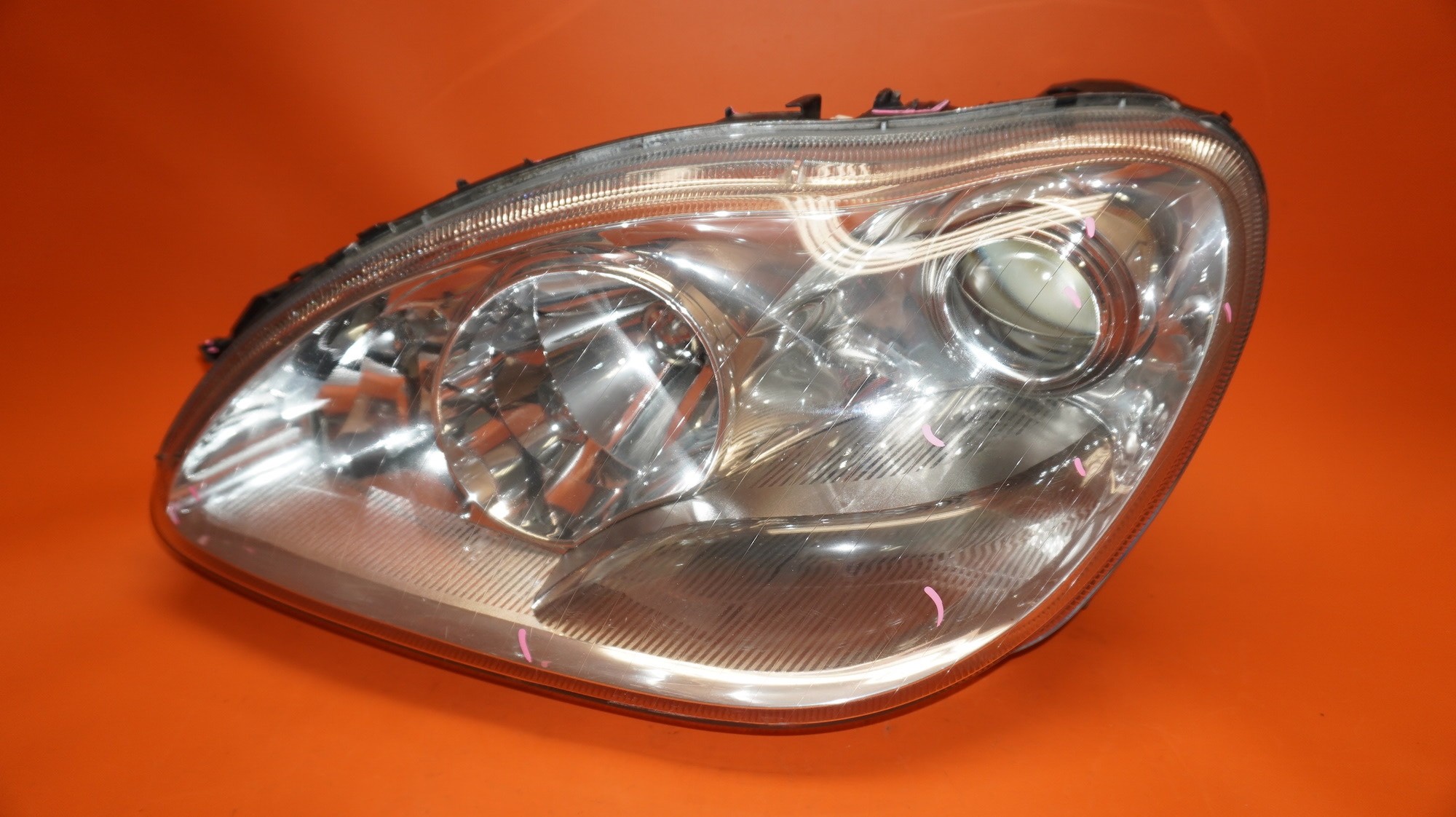 MERCEDES BENZ S500 HEADLIGHT LEFT DRIVER 2003 2004 2005 2006 W220
