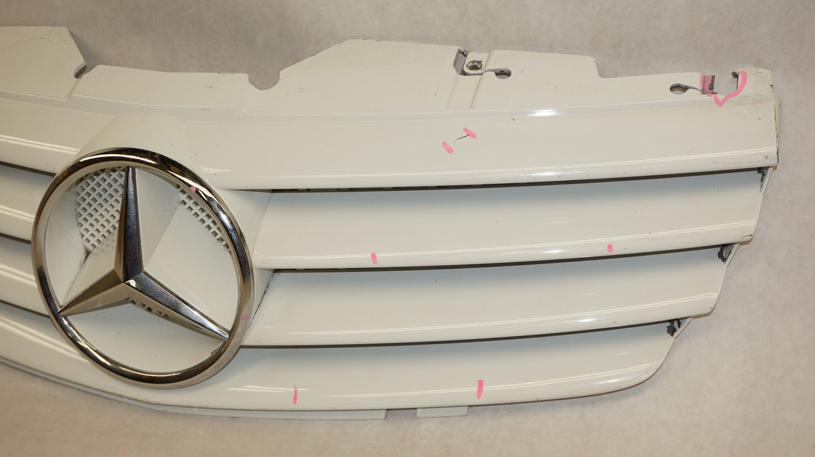 MERCEDES BENZ SL500 GRILLE 2003 2004 2005 2006 WHITE