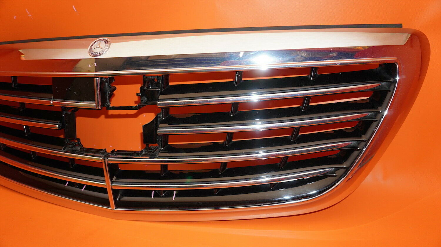 MERCEDES BENZ S550 GRILLE CHROME 2014 2015 2016 2017 AMG A2228880483 OEM