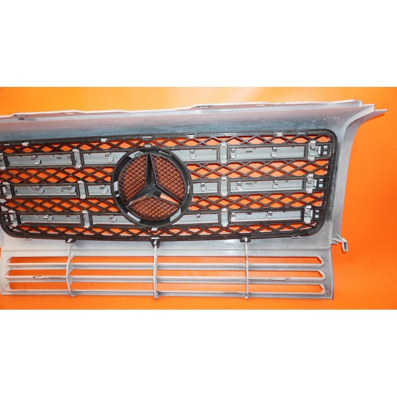 MERCEDES BENZ G550 GRILLE 2013 2014 2015 2016 2017 G-WAGON WHITE ...