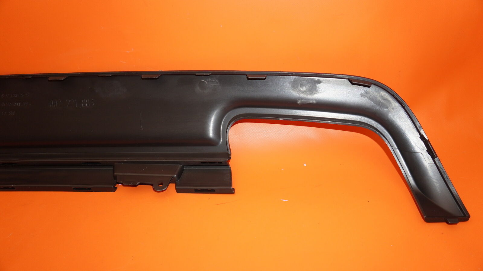 MERCEDES BENZ S550 DIFFUSER REAR BUMPER VALANCE 2010 2011 2012 2013 ...