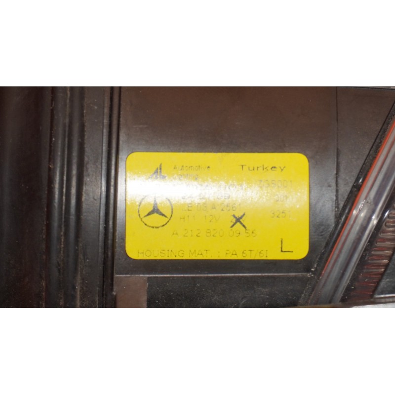 MERCEDES BENZ E350 FOG LIGHT LEFT DRIVER 2010 2011 2012 2013