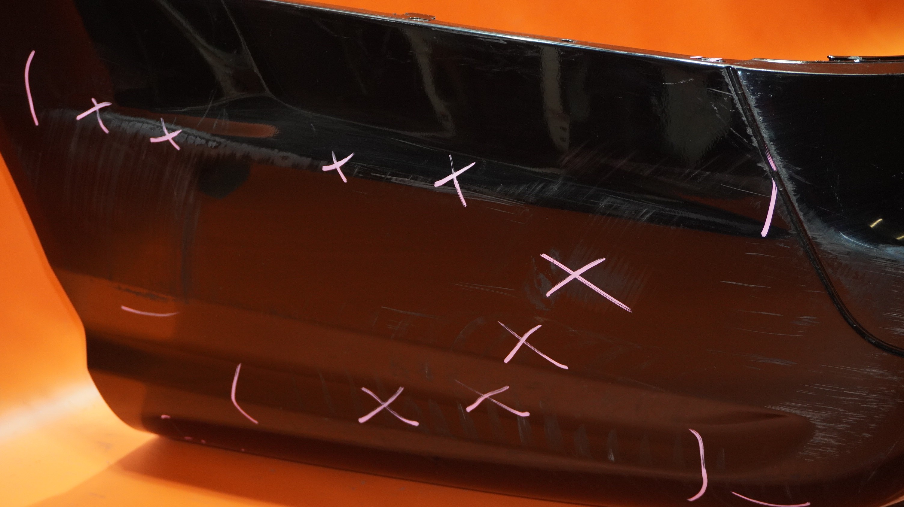 MERCEDES BENZ S550 REAR BUMPER AMG 2007 2008 2009 A221 880 0725 BLACK