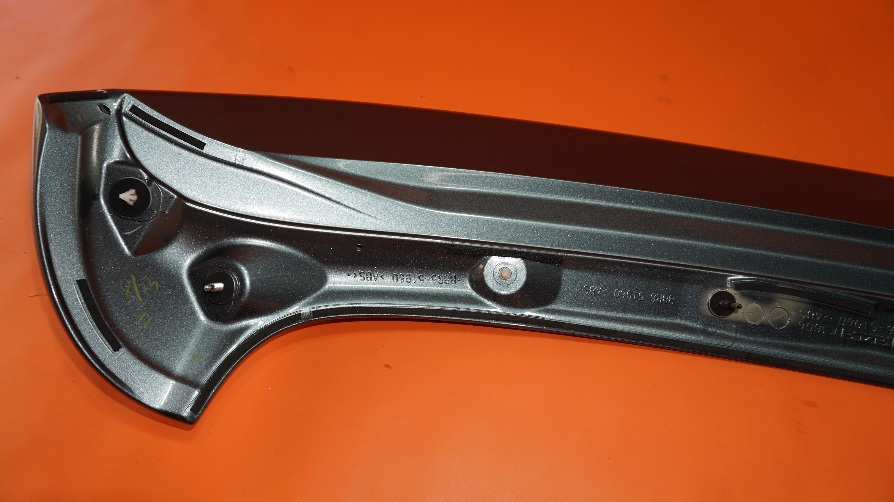 MAZDA 3 HATCHBACK SPOILER REAR WING 2010 2011 2012 2013 BBR65196OC70