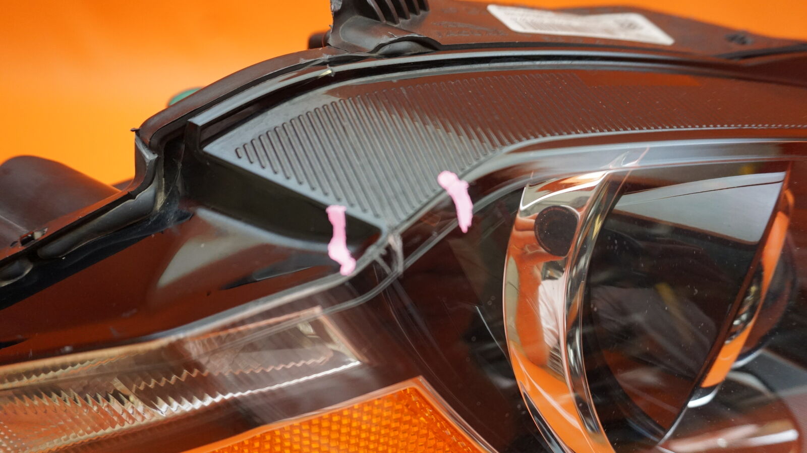 JAGUAR XF HEADLIGHT RIGHT PASSENGER 2012 2013 2014 2015