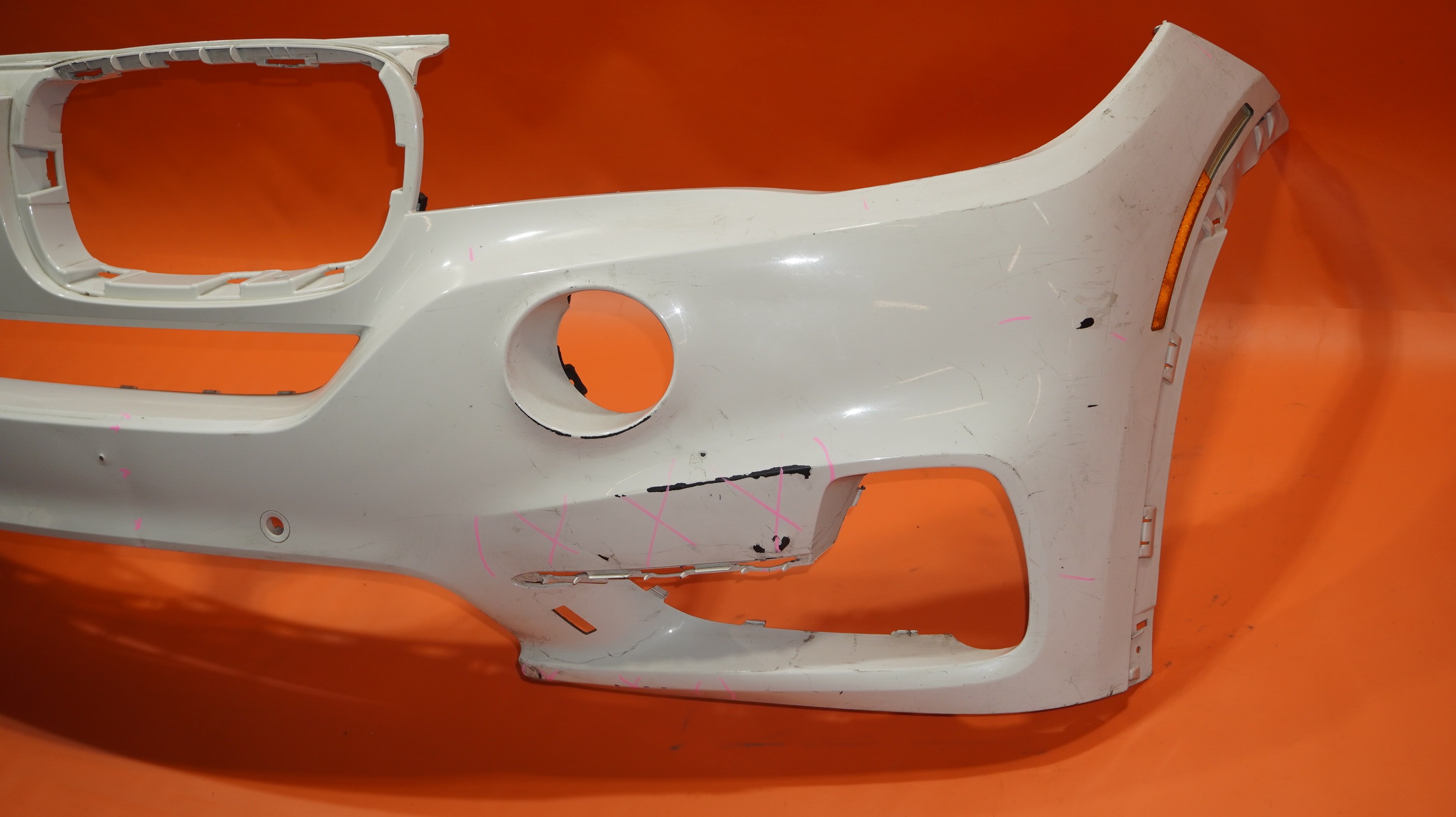 BMW X5 FRONT BUMPER 2014 2015 2016 WHITE 51117294480 F15 OEM8