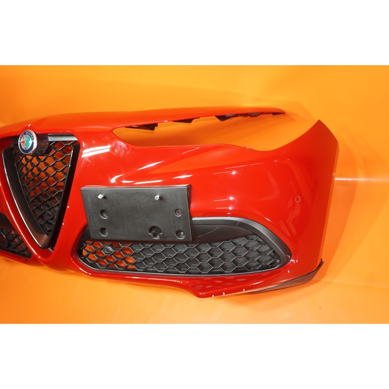 ALFA ROMEO STELVIO FRONT BUMPER RED SPORT 2017 2018 2019 OEM