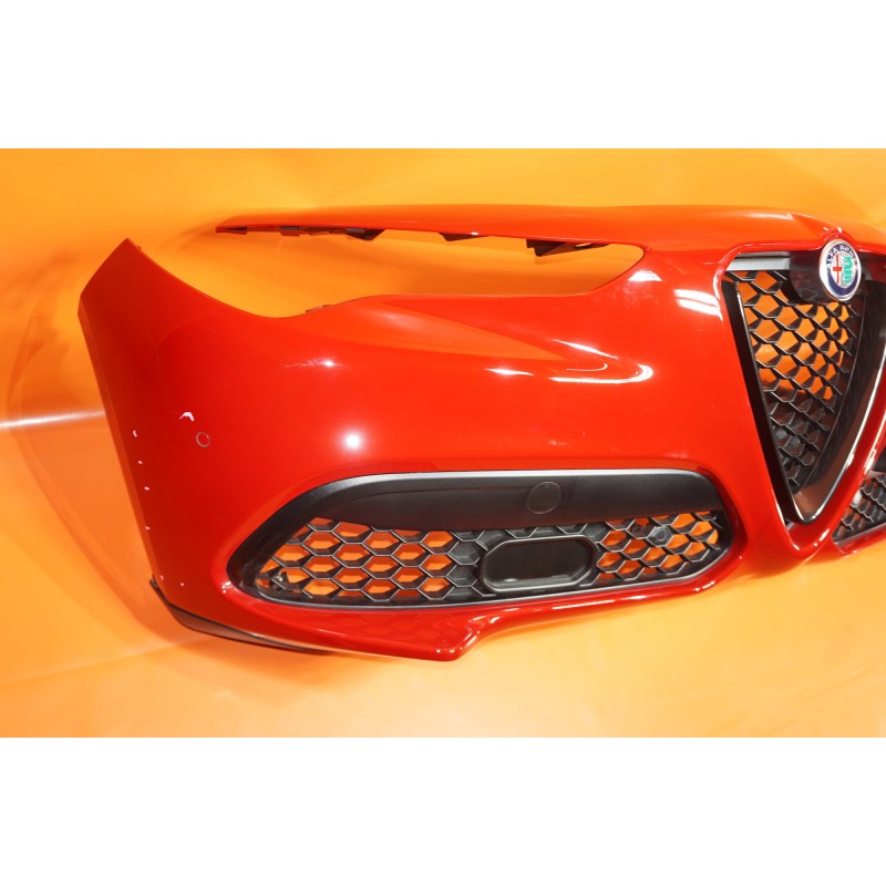 ALFA ROMEO STELVIO FRONT BUMPER RED SPORT 2017 2018 2019 OEM