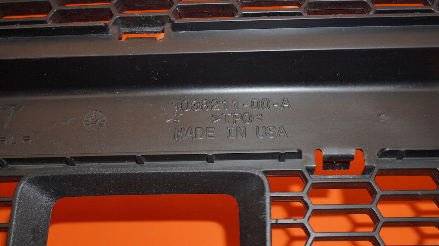 TESLA MODEL S LOWER GRILLE FRONT BUMPER 2012-2015