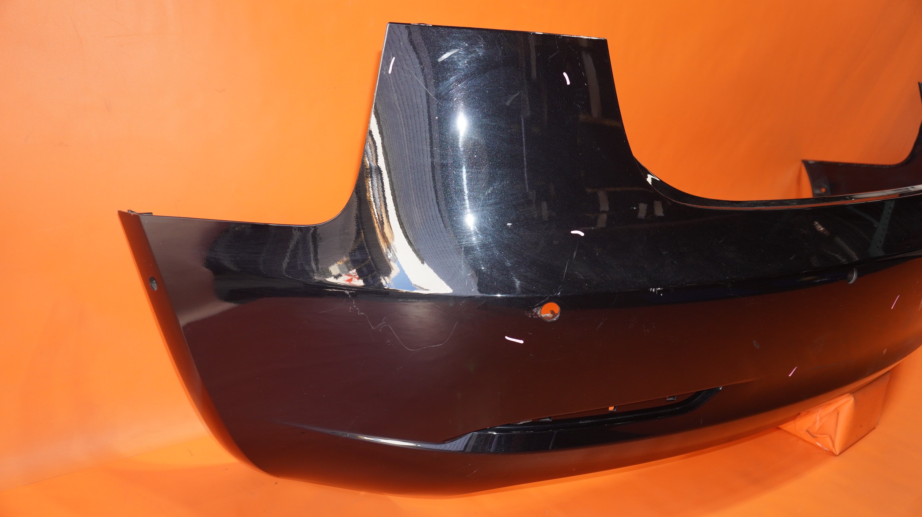 TESLA MODEL 3 REAR BUMPER 2017 2018 2019 2020 1083983-00-F BLACK OEM