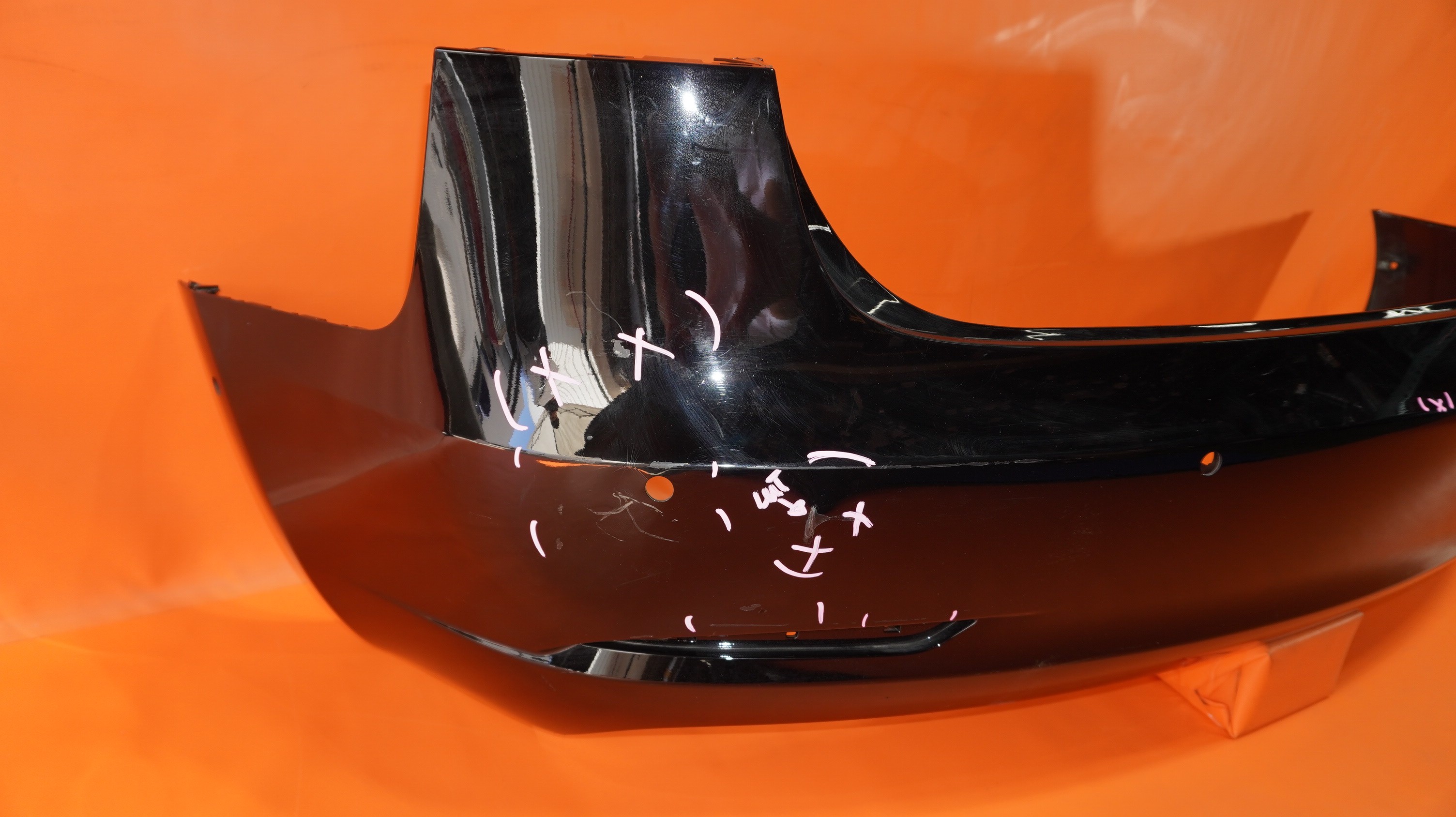 TESLA MODEL 3 REAR BUMPER 2017 2018 2019 2020 2021 1083983-00-F OEM