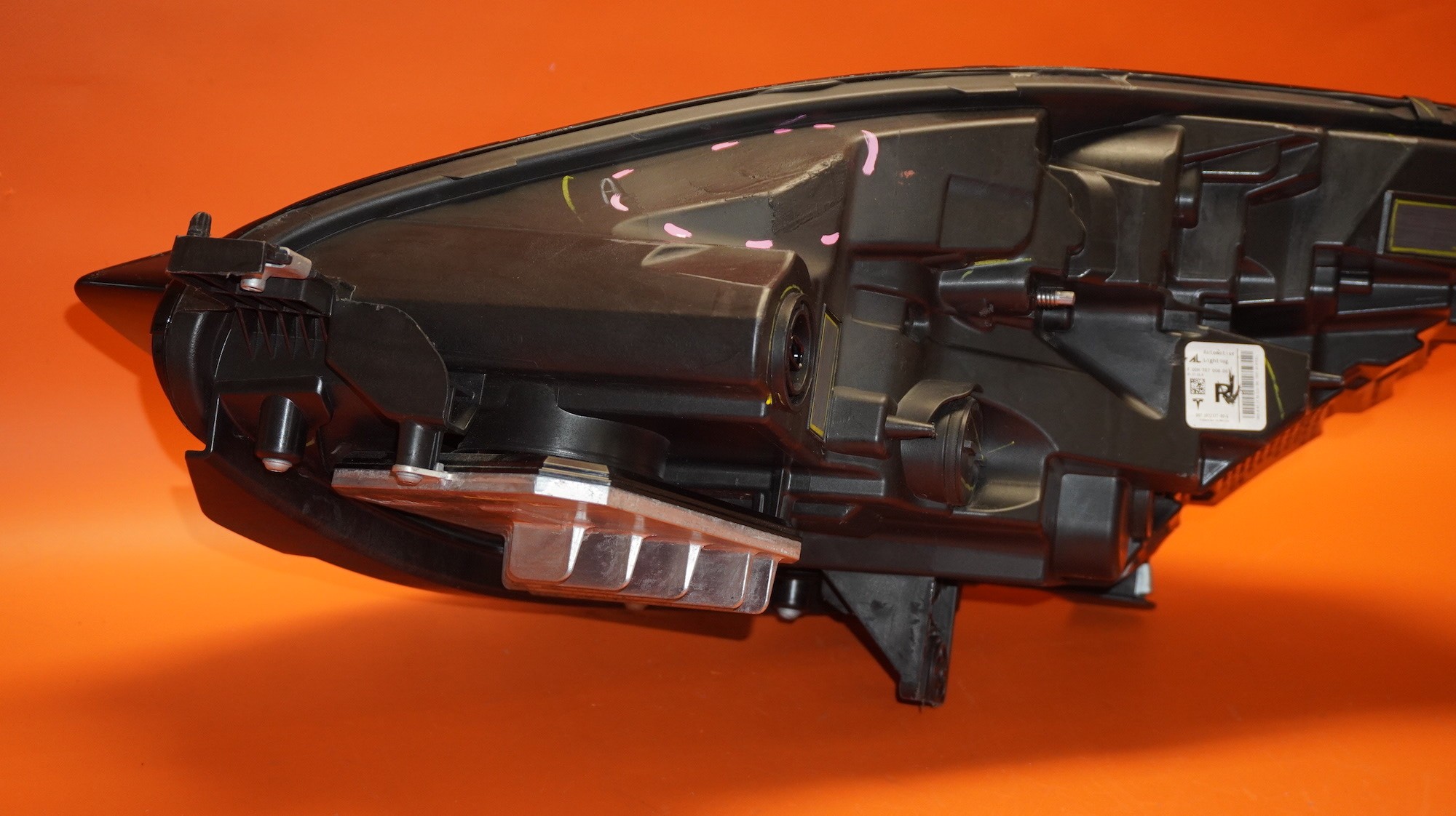 TESLA MODEL 3 HEADLIGHT RIGHT PASSENGER 2017 2018 2019 2020 1077372-00 ...